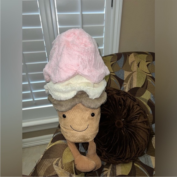 Jellycat | Toys | Jellycat Neapolitan Ice Cream Cone Plush Stuffy Jumbo ...